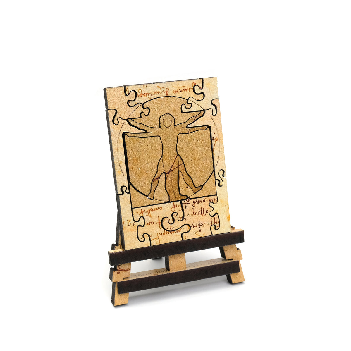Pieces Of Masters - Da Vinci ｜ Hellofish Wooden Puzzle