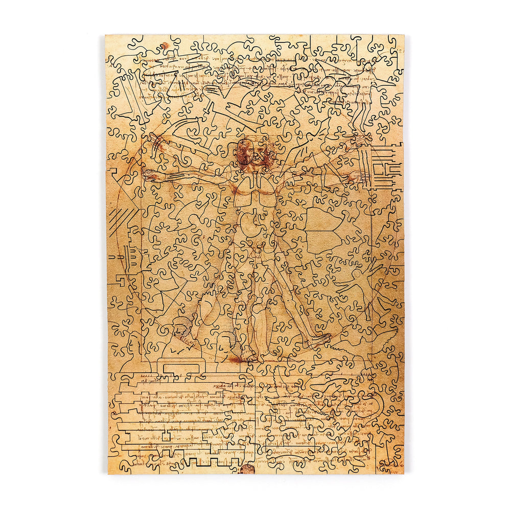 Pieces Of Masters - Da Vinci ｜ Hellofish Wooden Puzzle